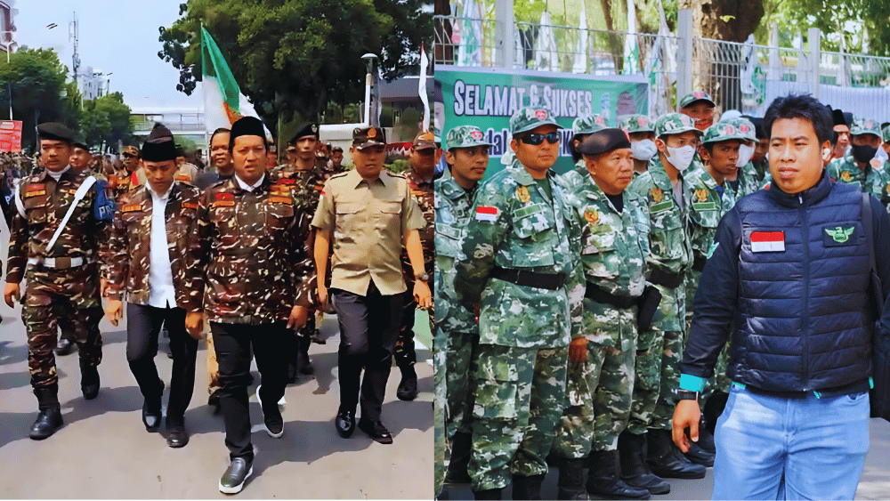 Banser dan Garda Bangsa Saling Unjuk Kekuatan, Imbas Konflik PBNU ...