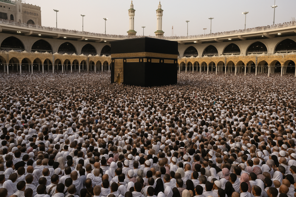 Masjidil Haram Superpadat 8-9 Juni 2025, Jemaah Indonesia Diminta Tunda ...